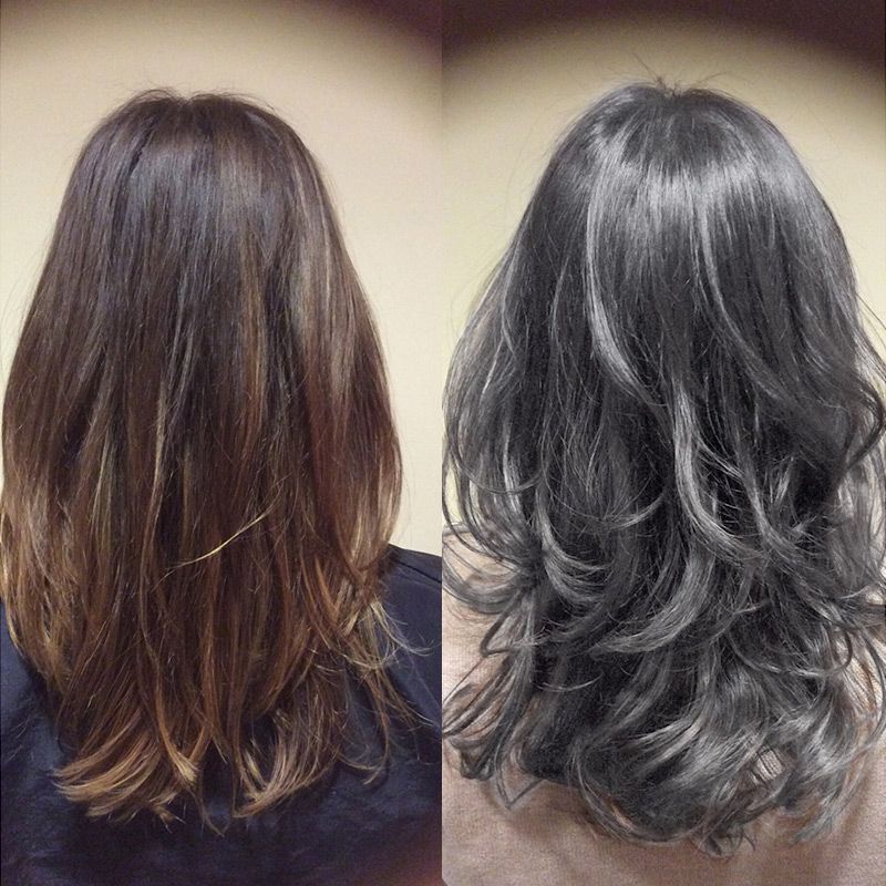 Silver-Grey&Smoke-Hair Color-No Bleach – SHECOLO