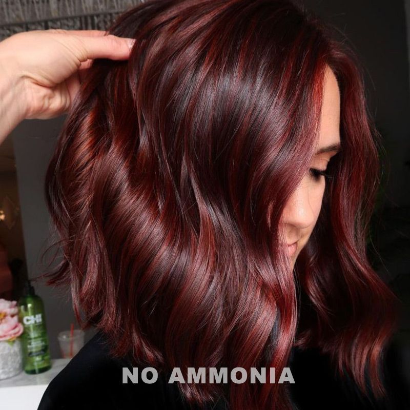 Copper Red-Brown-Hair Color-No Bleach – SHECOLO